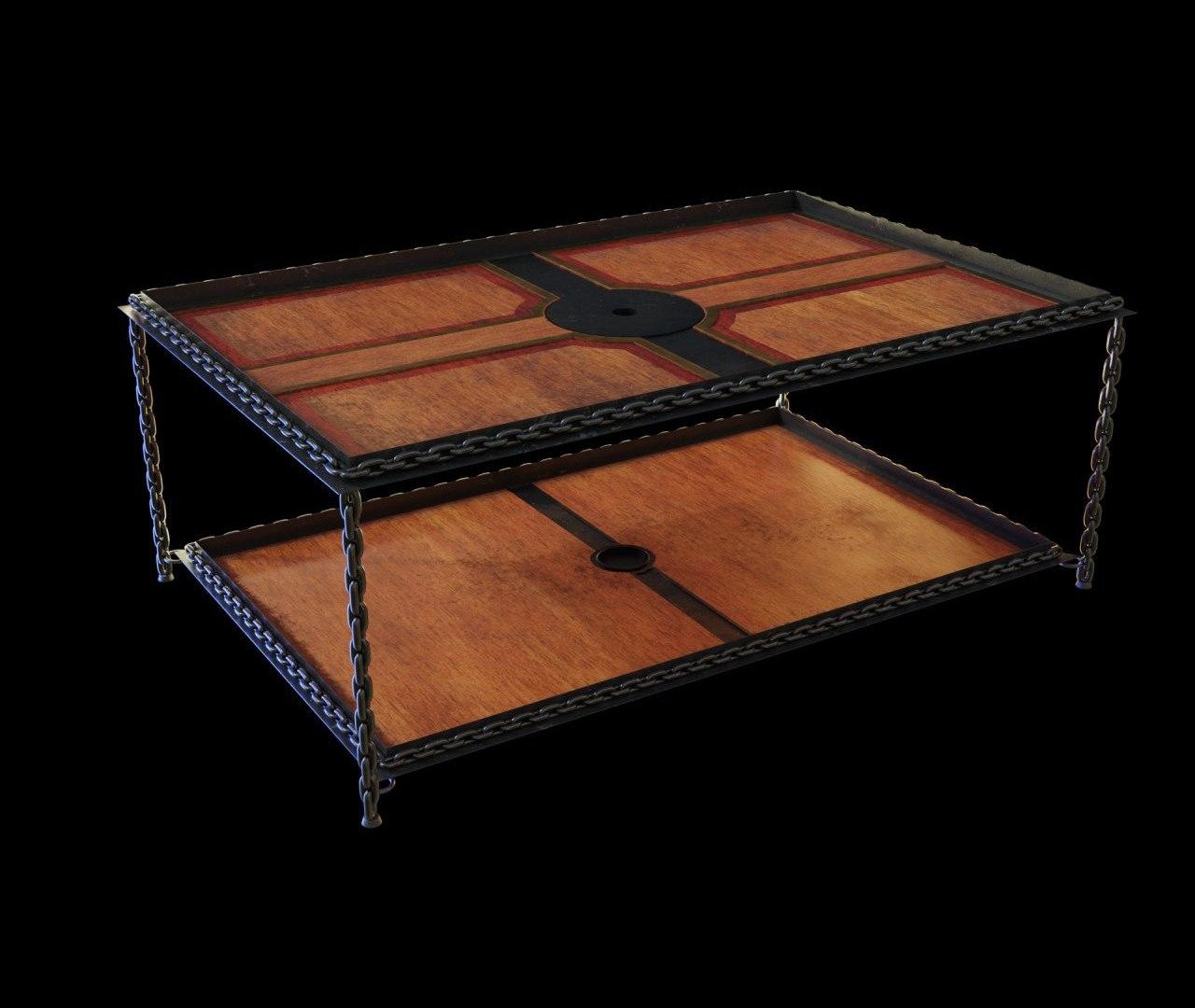 Steampunk Table | FREE Tables models | BlenderKit