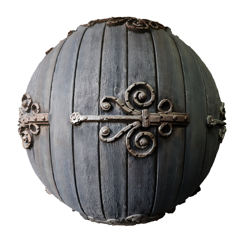 Door Hinge | FREE wood materials | BlenderKit