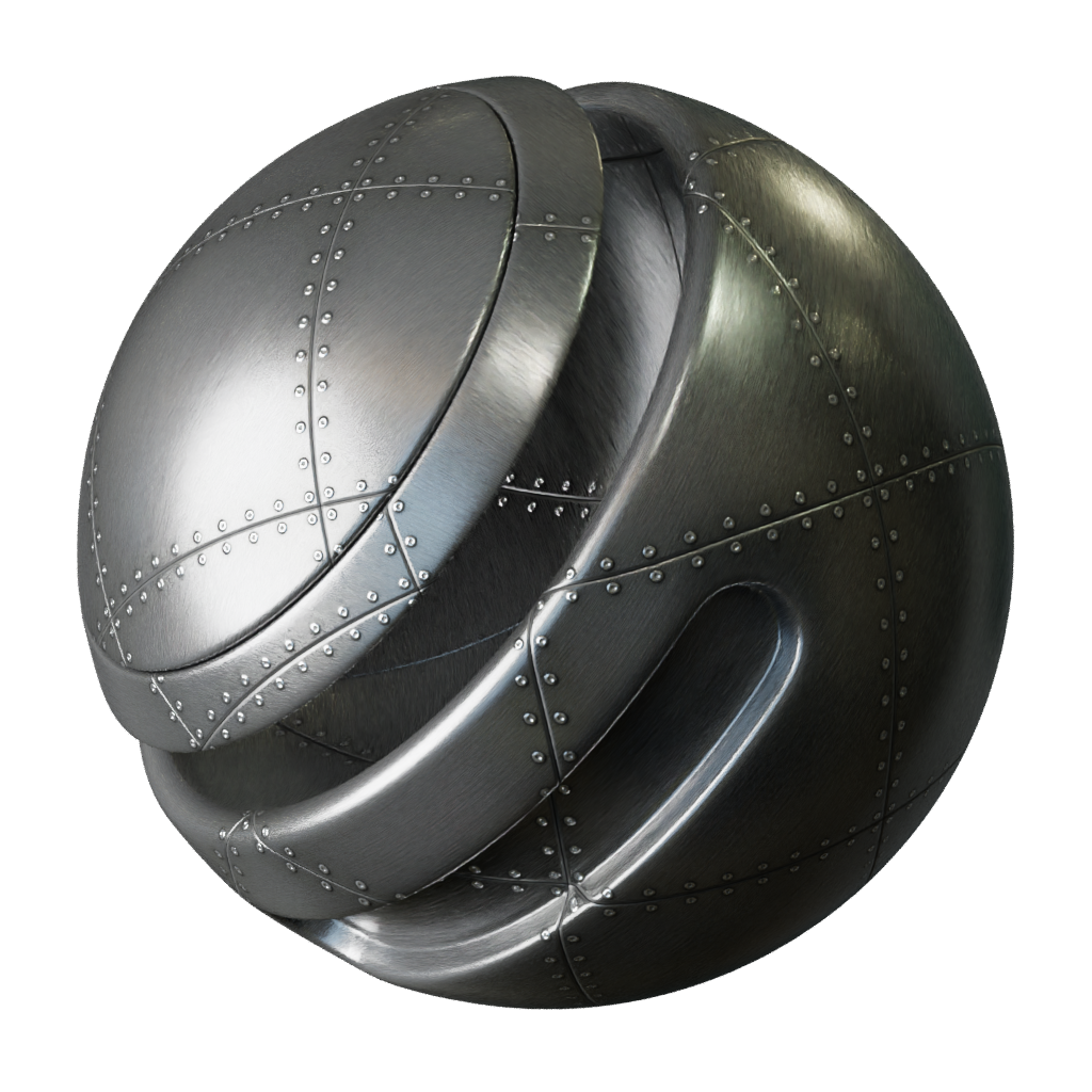 Metal Rivets | FREE metal materials | BlenderKit