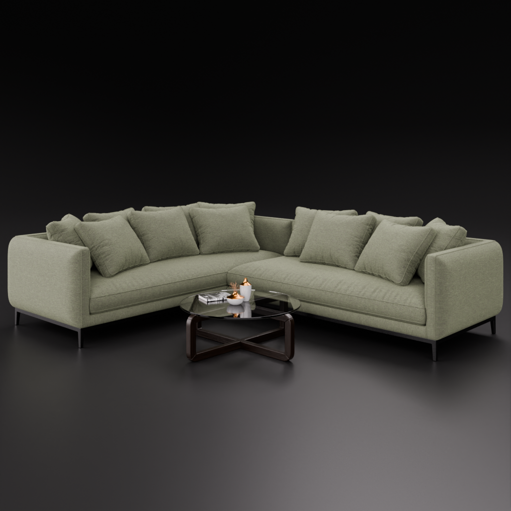 Sofa Soft Island Sectional | Sofas models | BlenderKit