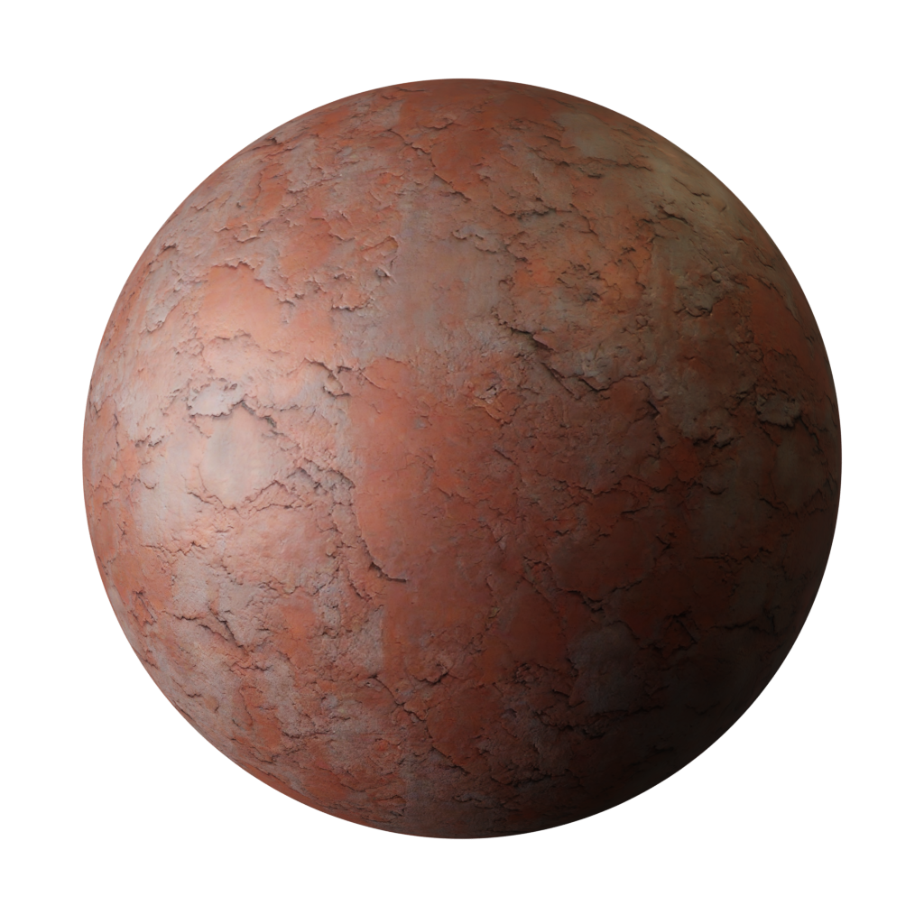 Rusted Surface with Peeling Layers | FREE rust materials | BlenderKit