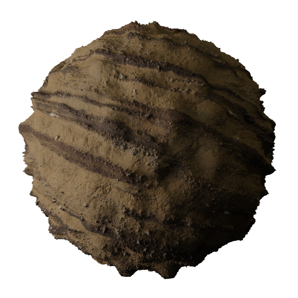 Soil over rocks | FREE soil materials | BlenderKit