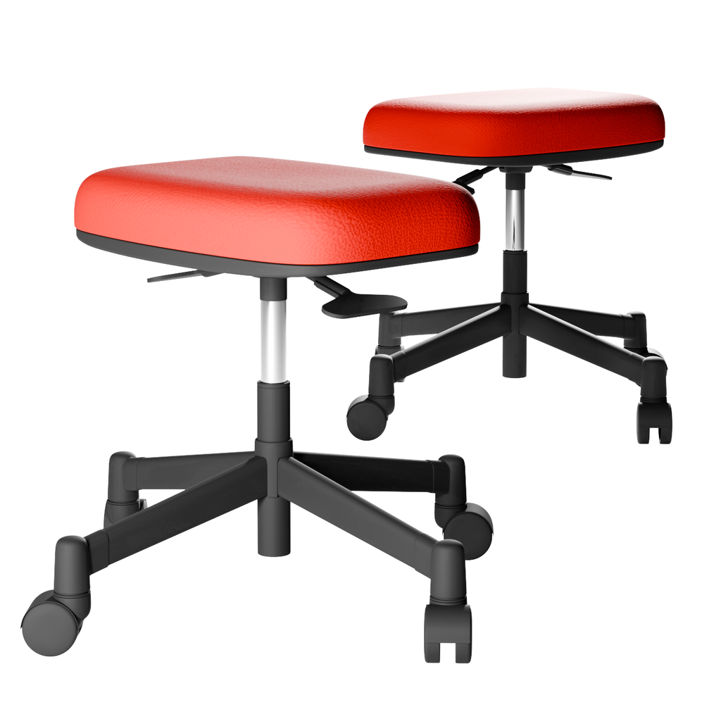 Office Chair no Back Caster | FREE Desk Chairs models | BlenderKit