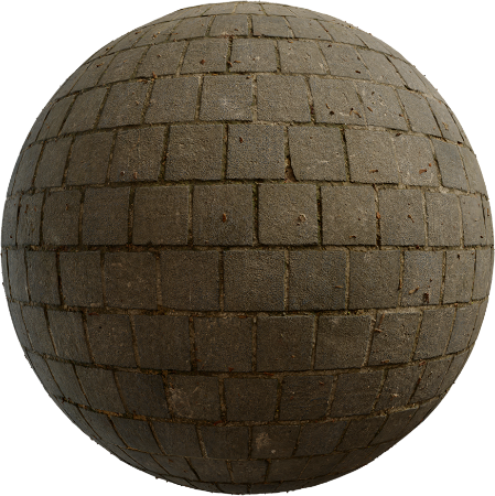 Square Cobblestone | FREE concrete materials | BlenderKit