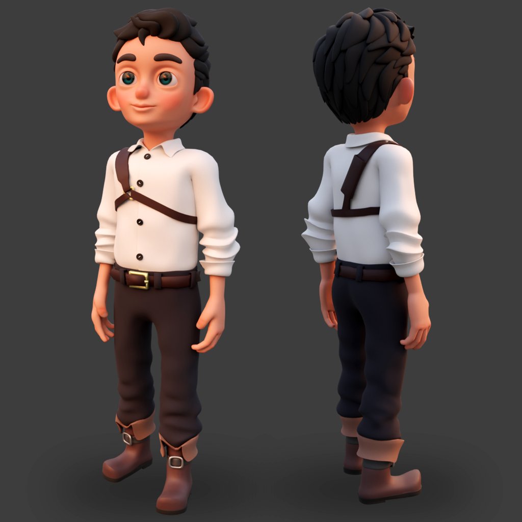 BlenderKit | Download the FREE Boy model