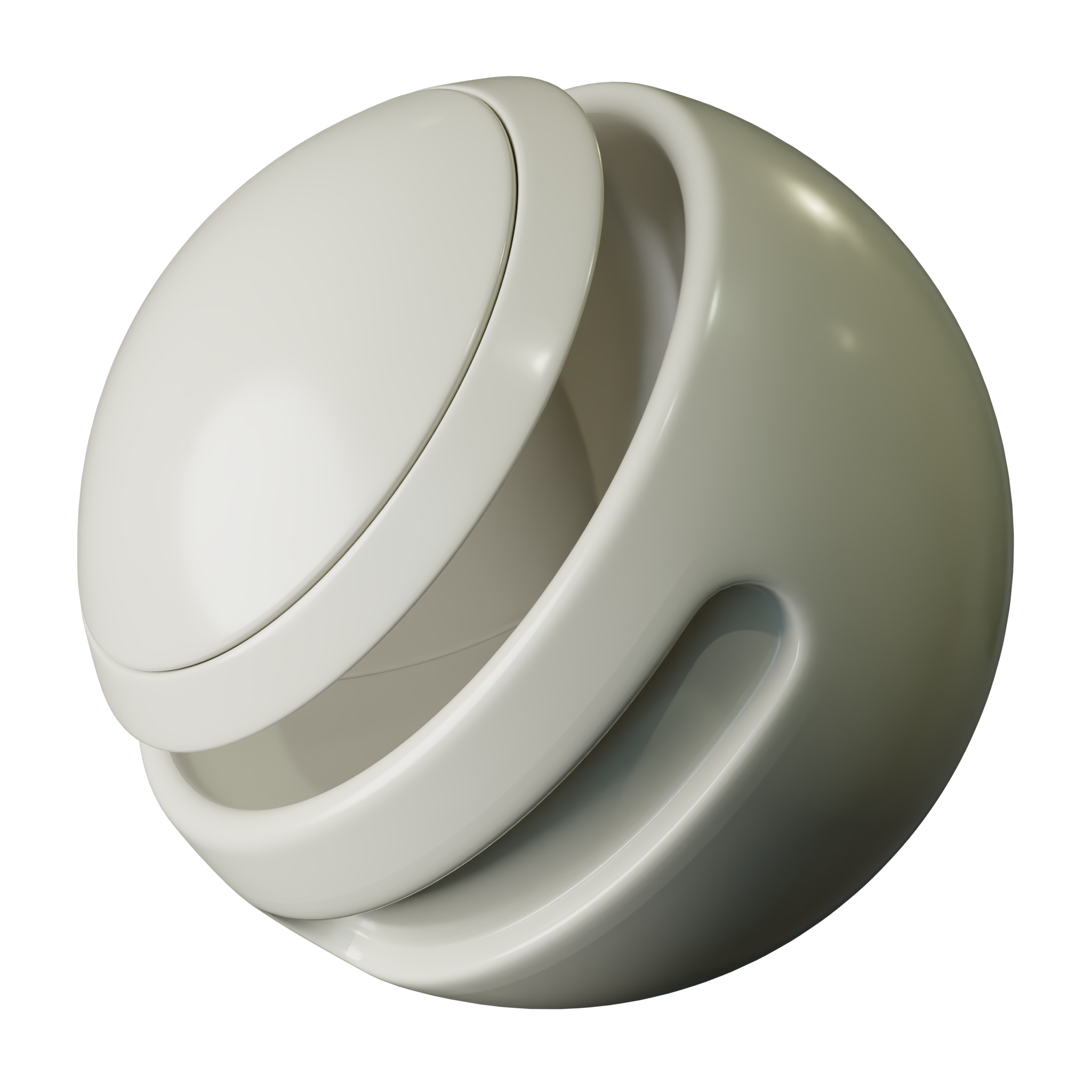 Off White Plastic Glossy | FREE plastic materials | BlenderKit