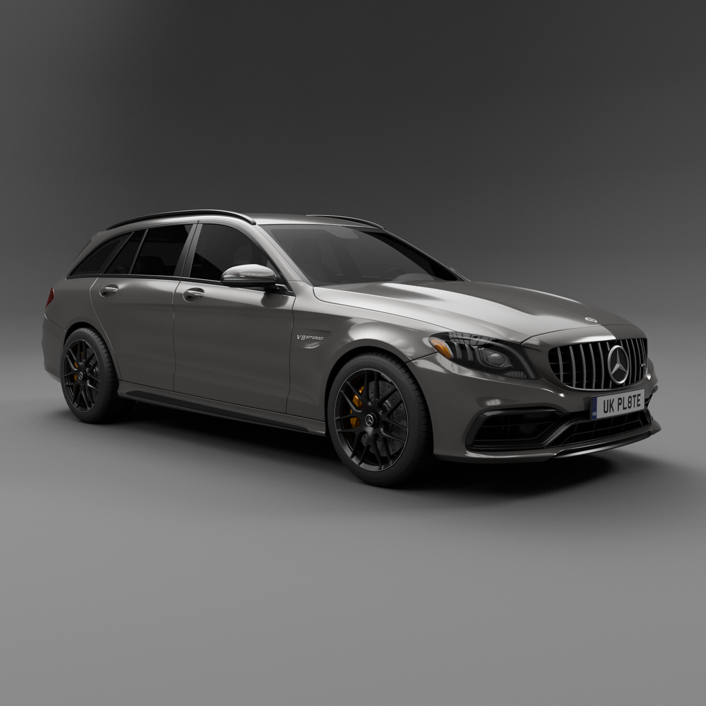Mercedes-Benz C63 Estate | Modern Cars models | BlenderKit