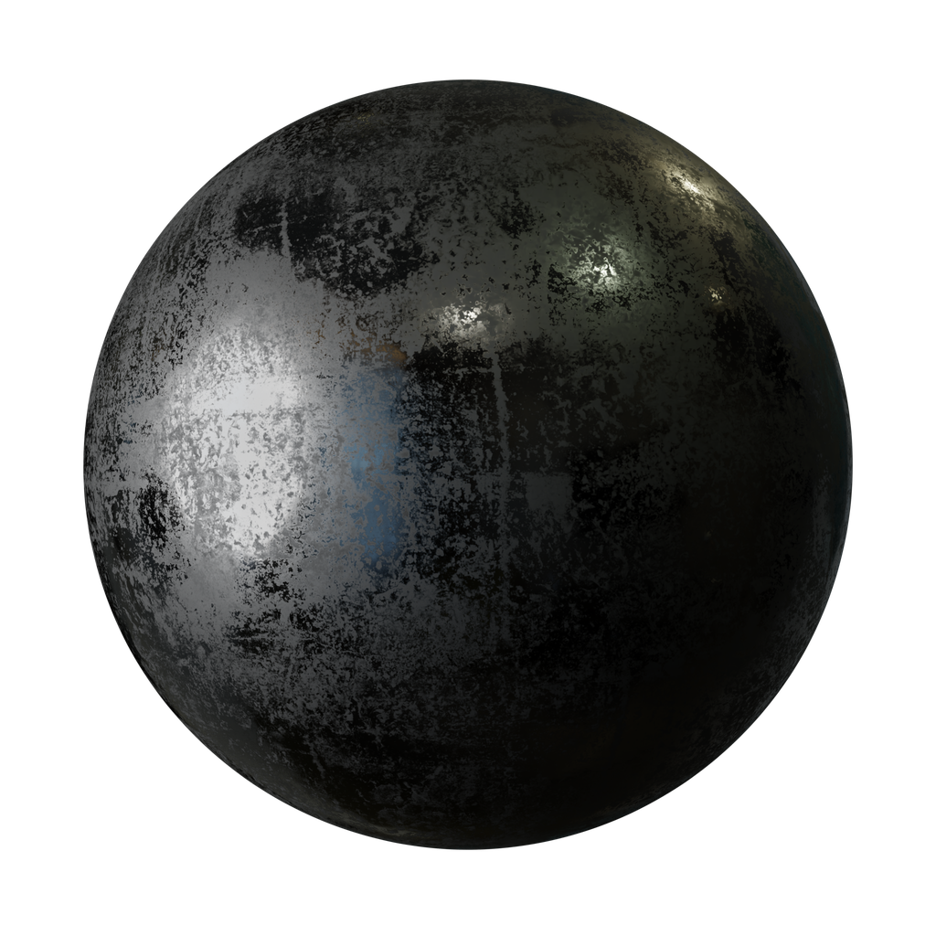 Grunge Metal | FREE metal materials | BlenderKit