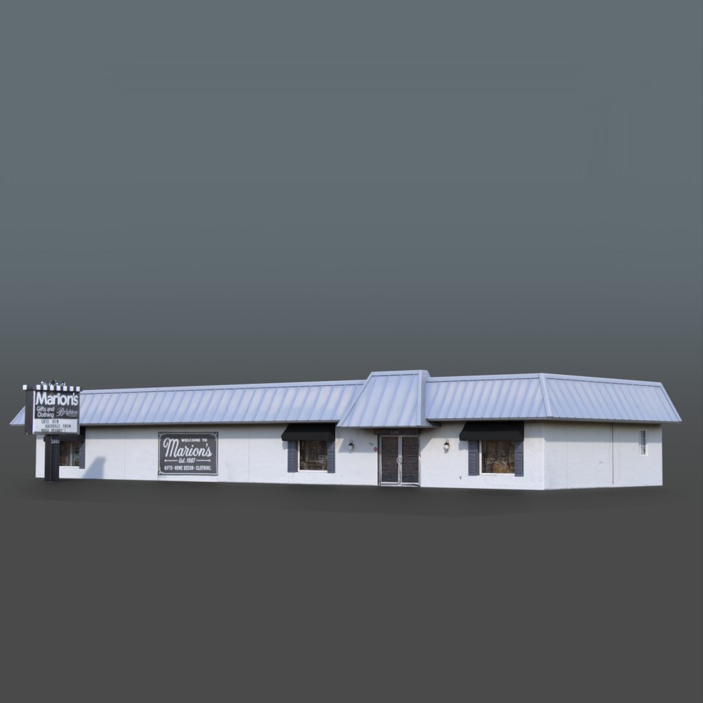 BG Buildings - Marions Shop | Commercial Buildings models | BlenderKit