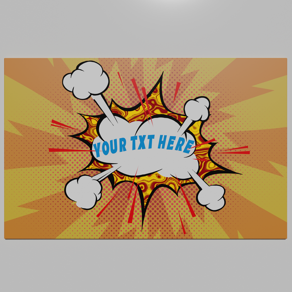 Explosion Speech Bubble 3A | FREE Decorative Pictures models | BlenderKit