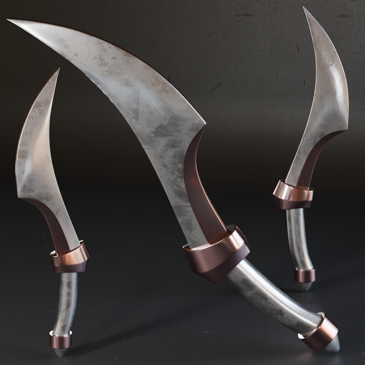 MK BaseMesh Dagger 048 | Historical Weapons models | BlenderKit