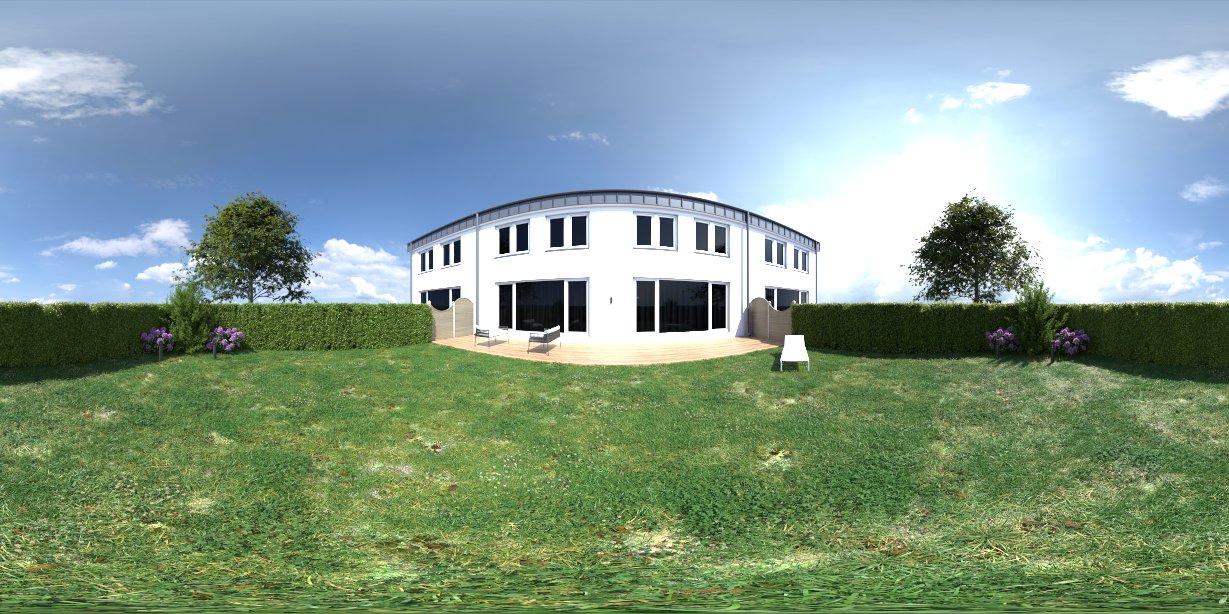 Garden Summer Day | Nature HDRis | BlenderKit