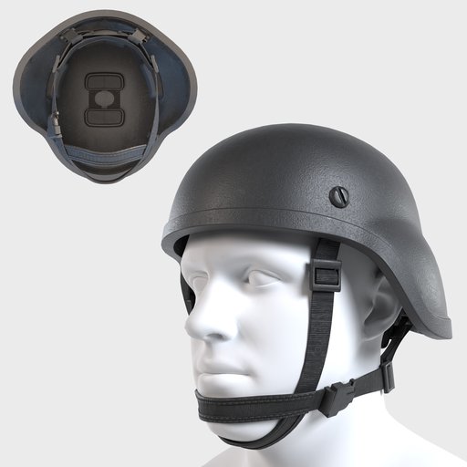 HighCom Striker ULACH IIIA helmet | Modern Weapons models | BlenderKit