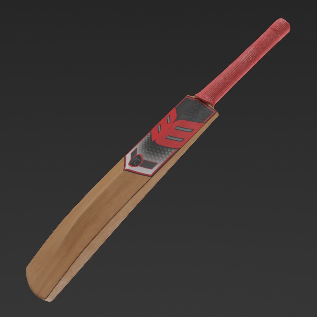 Cricket Bat A1 | Sport models | BlenderKit