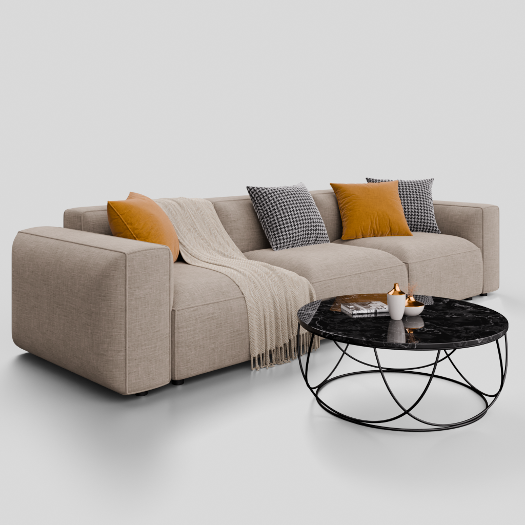 Sofa Giotto | Sofas models | BlenderKit