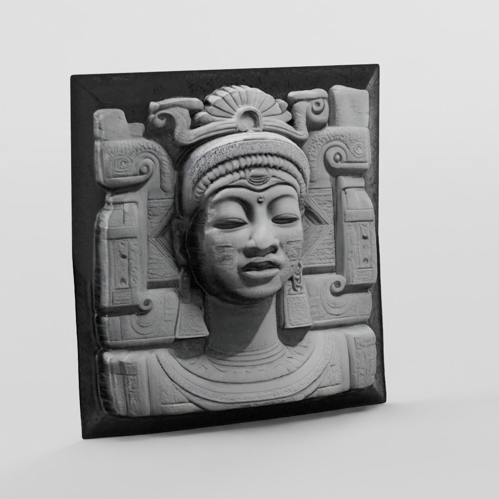 Mayan Relief | Molding / Carving models | BlenderKit