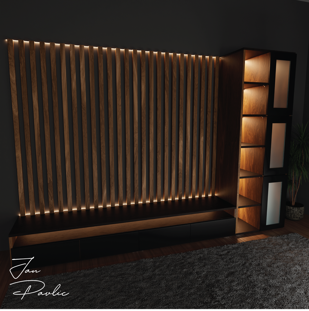 Tv cabinet C | FREE TV Cabinets models | BlenderKit