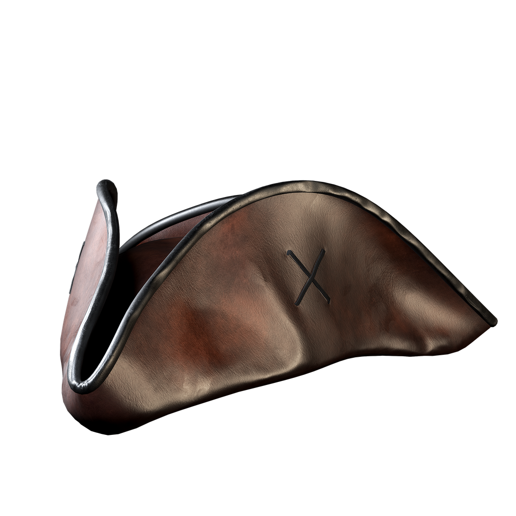 Pirate Hat 11 | Headwear models | BlenderKit