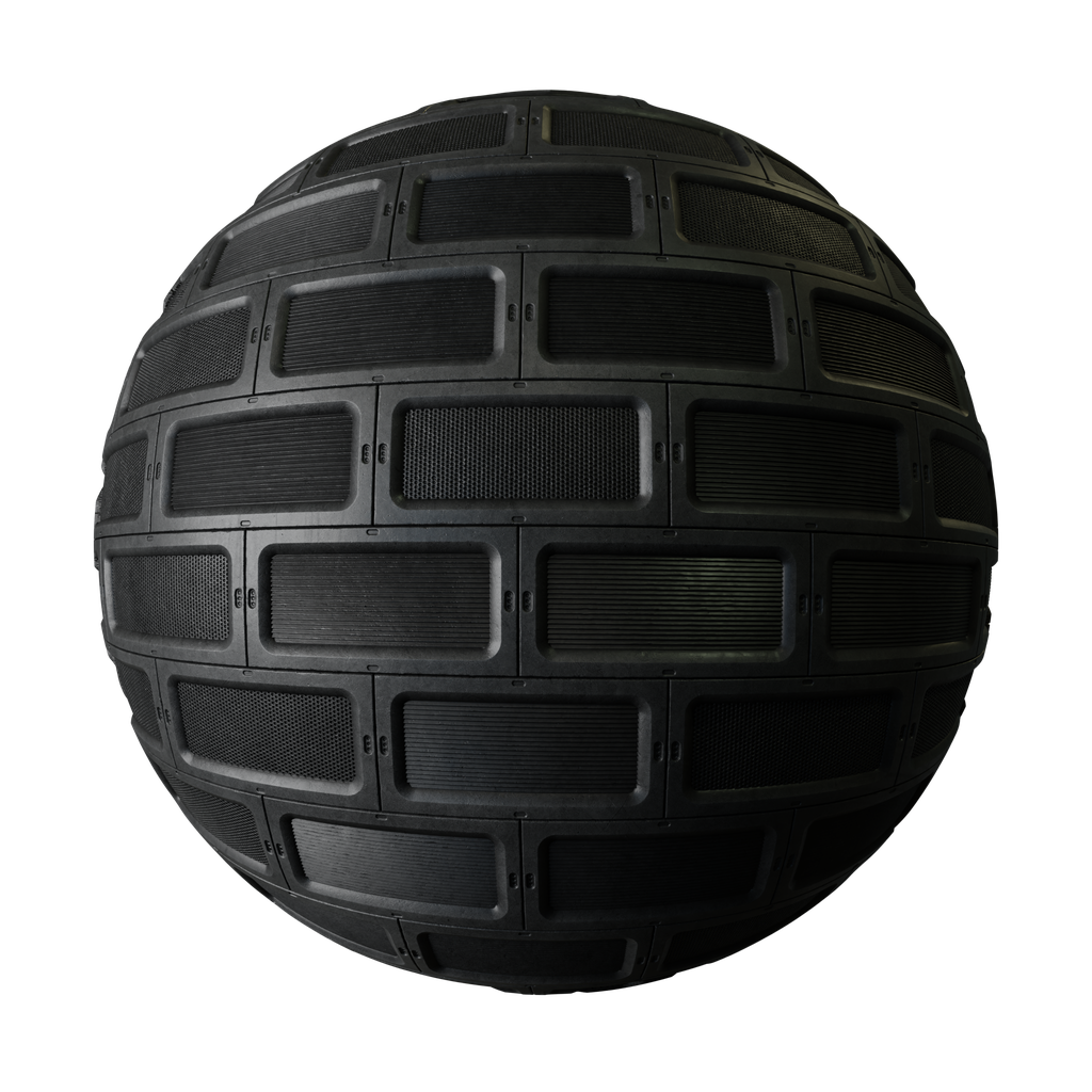 Metal vents | FREE metal materials | BlenderKit