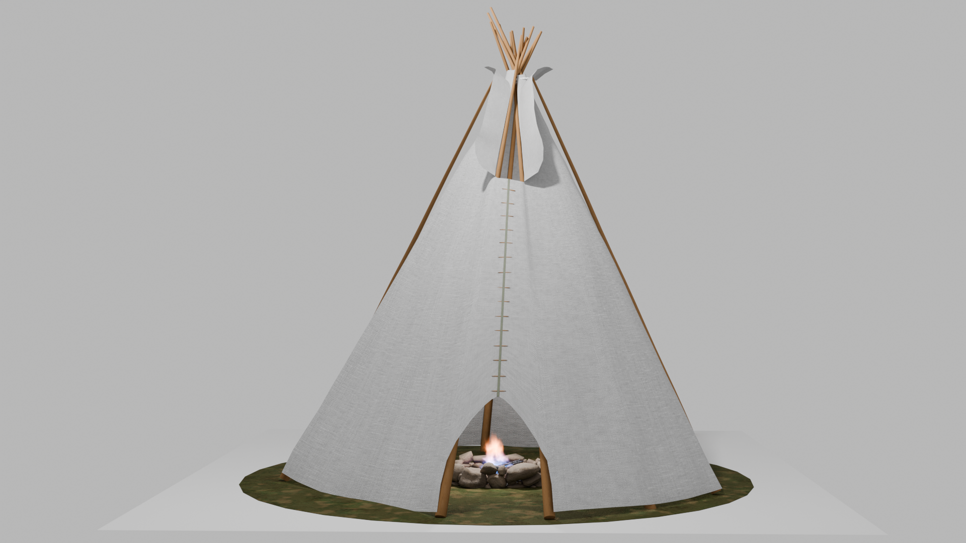 Teepee | Buildings models | BlenderKit