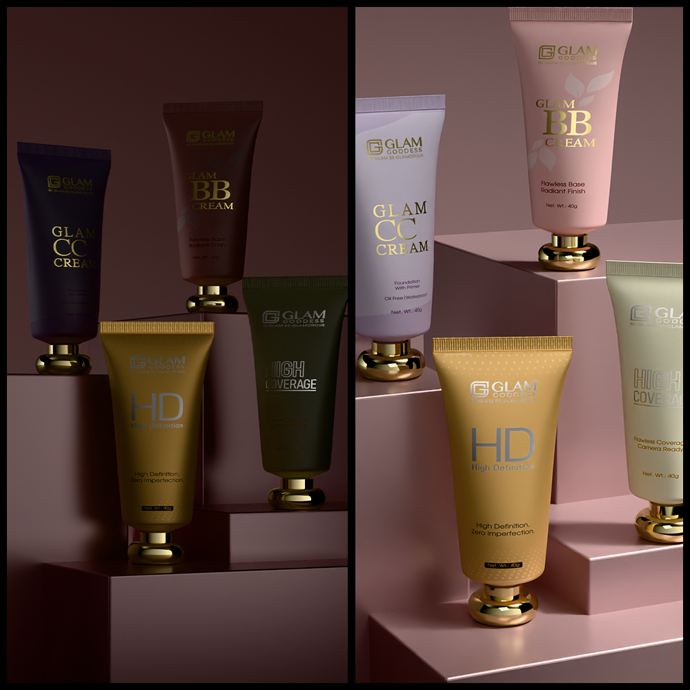 Face cream creative animation | Mockup scenes | BlenderKit