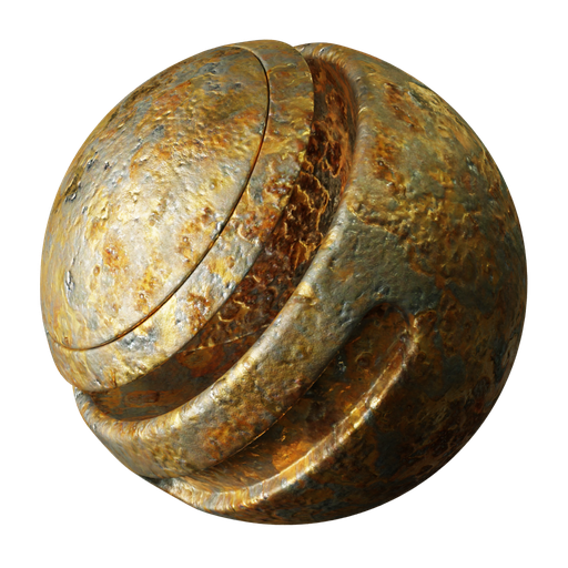 Rust 8 | FREE rust materials | BlenderKit