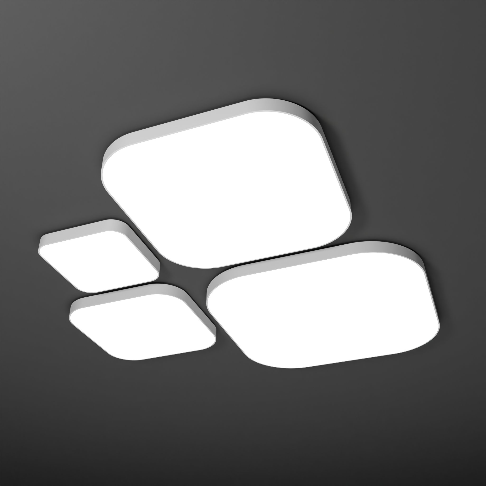 Multiline Q | FREE Ceiling Lights models | BlenderKit