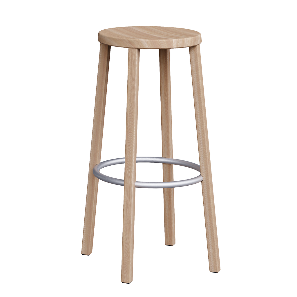 Bar Stool Ash | Bar chairs models | BlenderKit