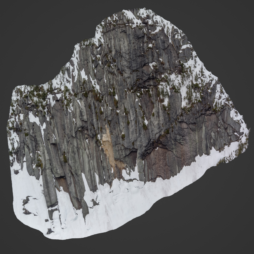 Rocky Cliff Photoscan Large | Terrains models | BlenderKit