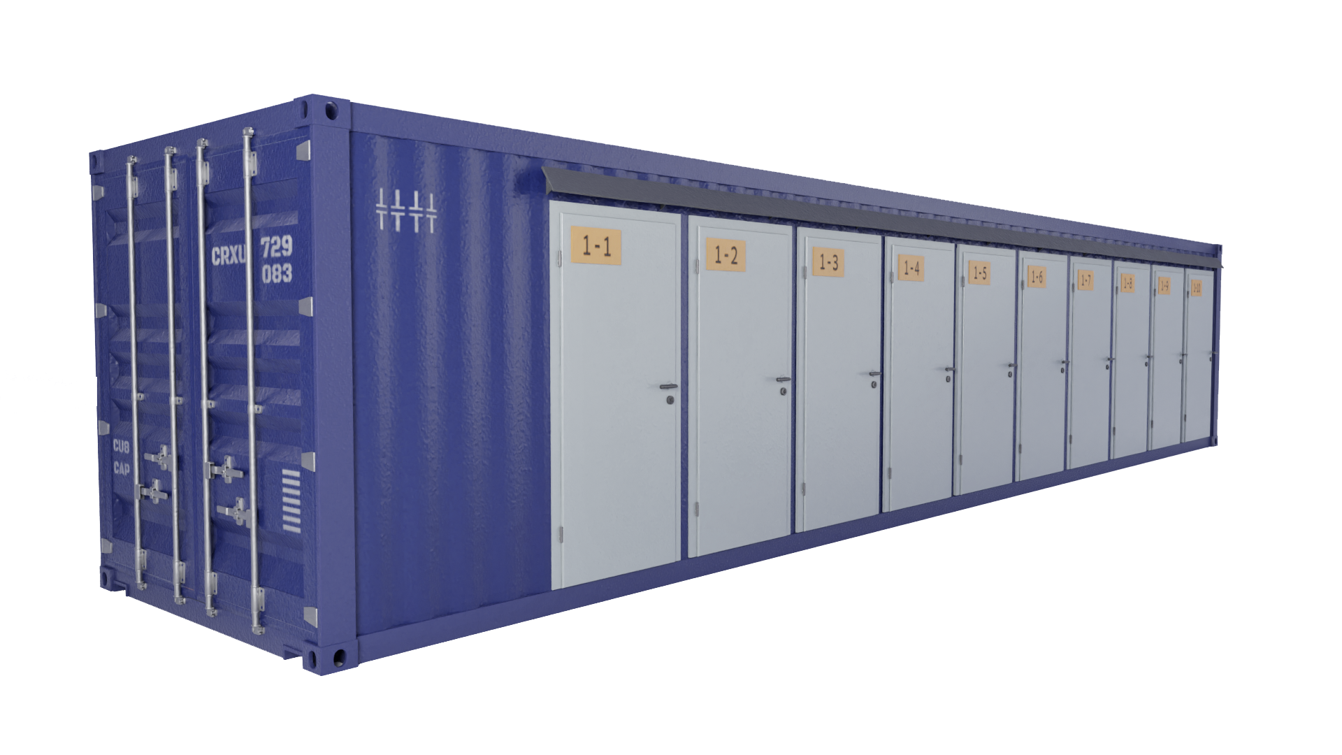 Warehouse - container | FREE Containers models | BlenderKit