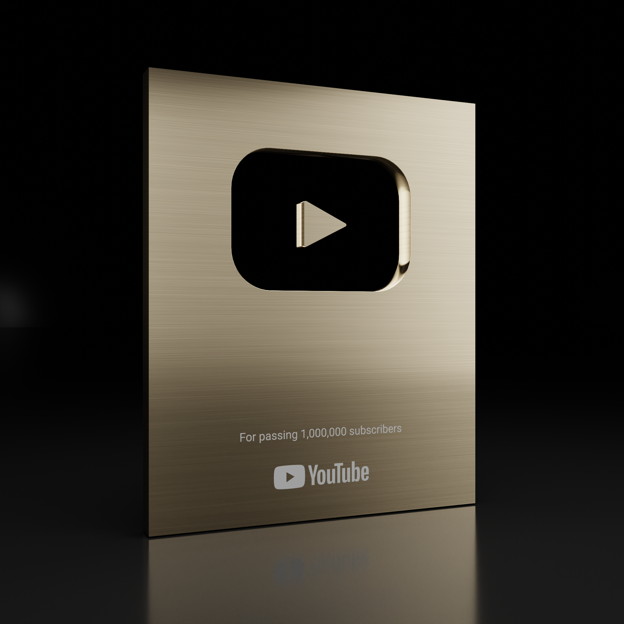 Youtube Award (1M) | Decorative Pictures models | BlenderKit