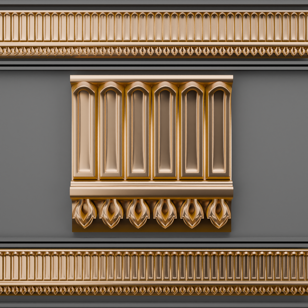 MK-Trim-Ornament-Vol6-45 | Interior Decorations models | BlenderKit