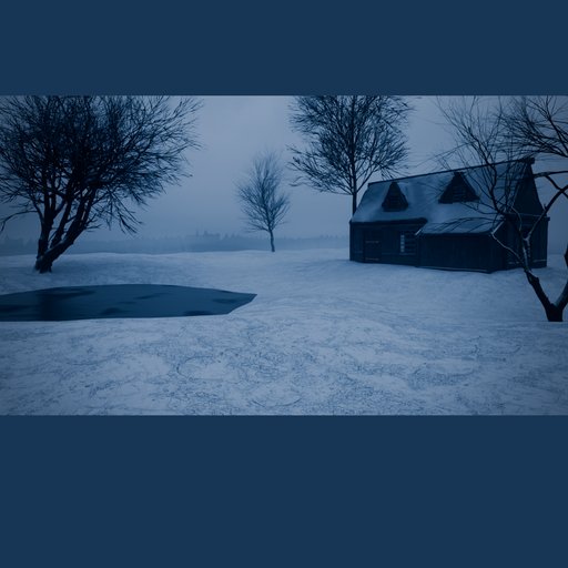 Countryside Cabin at Sunset | Nature scenes | BlenderKit