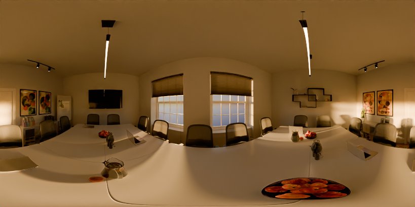 Conference Room Morning | Interiors HDRis | BlenderKit
