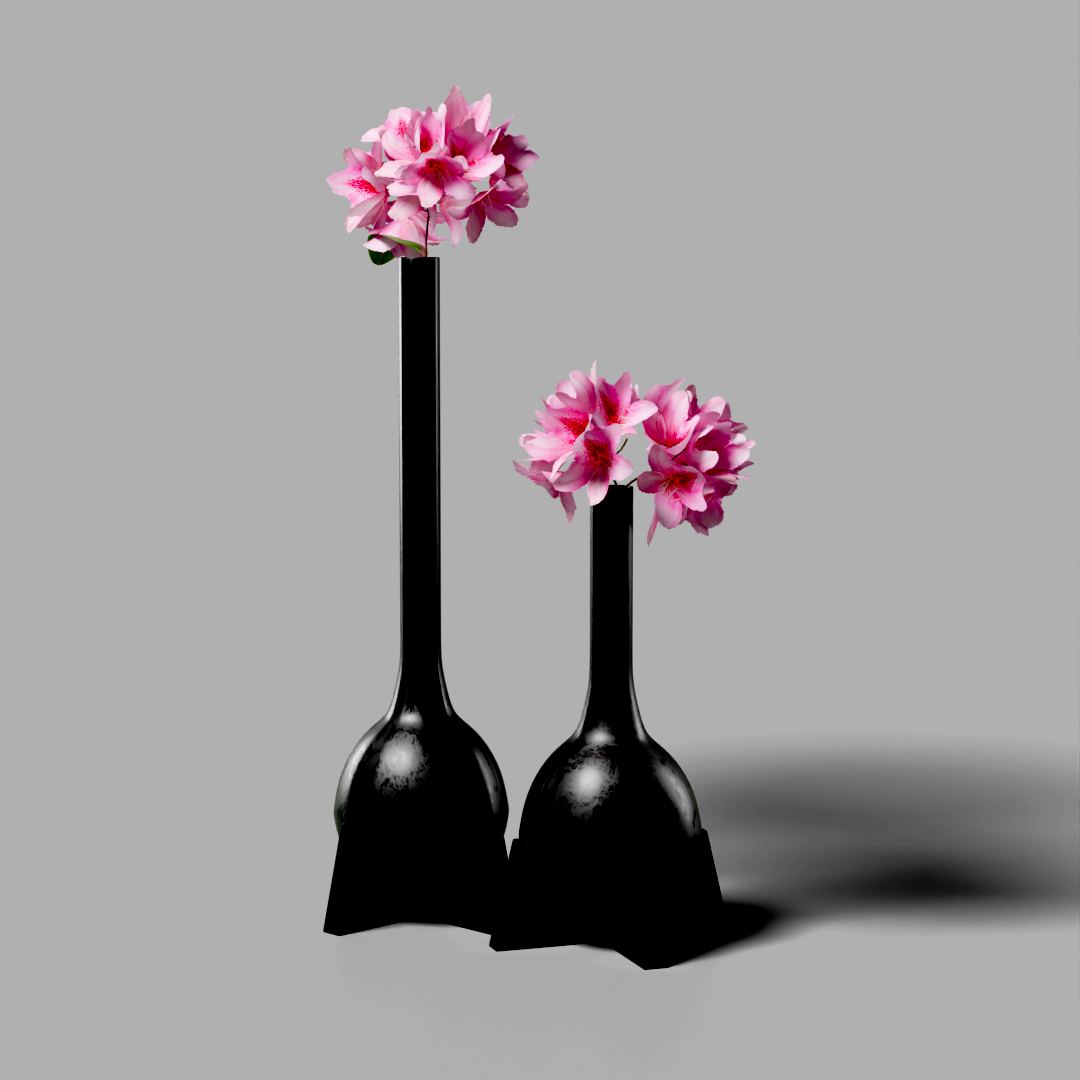 Modern Decorative Flower Vessels | Holiday Decorations models | BlenderKit