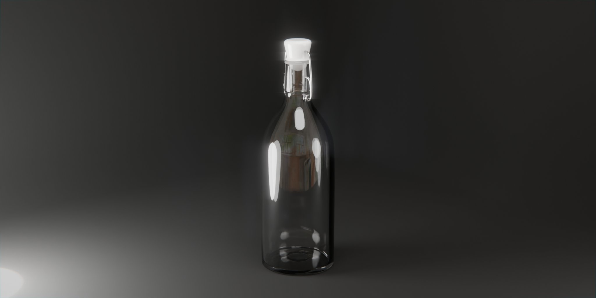 Korken Bottle 0.5l (17oz) | FREE Food / Drinks models | BlenderKit