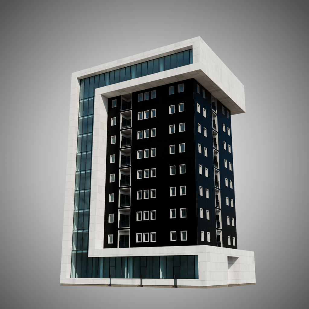 The Cing Tower | Private Buildings models | BlenderKit