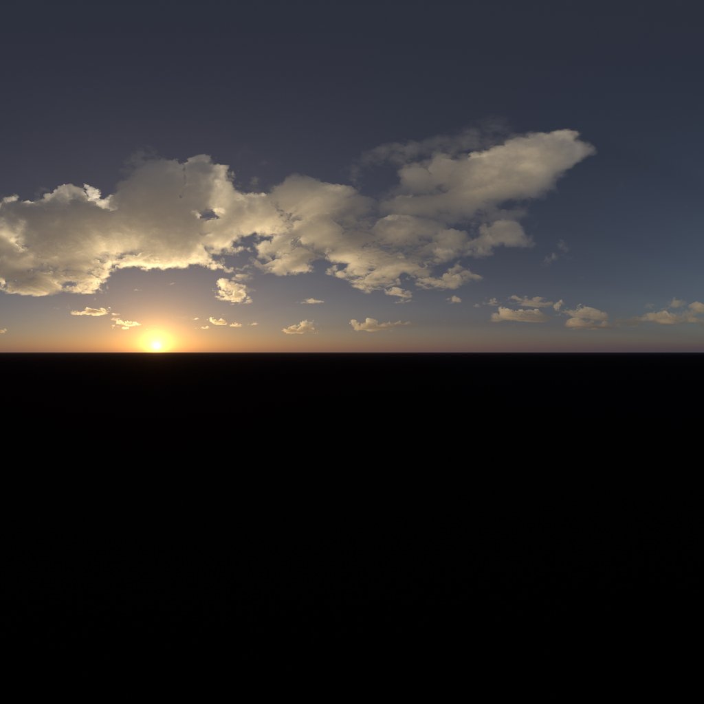 BlenderKit | Download the FREE Sunset Afternoon hdr