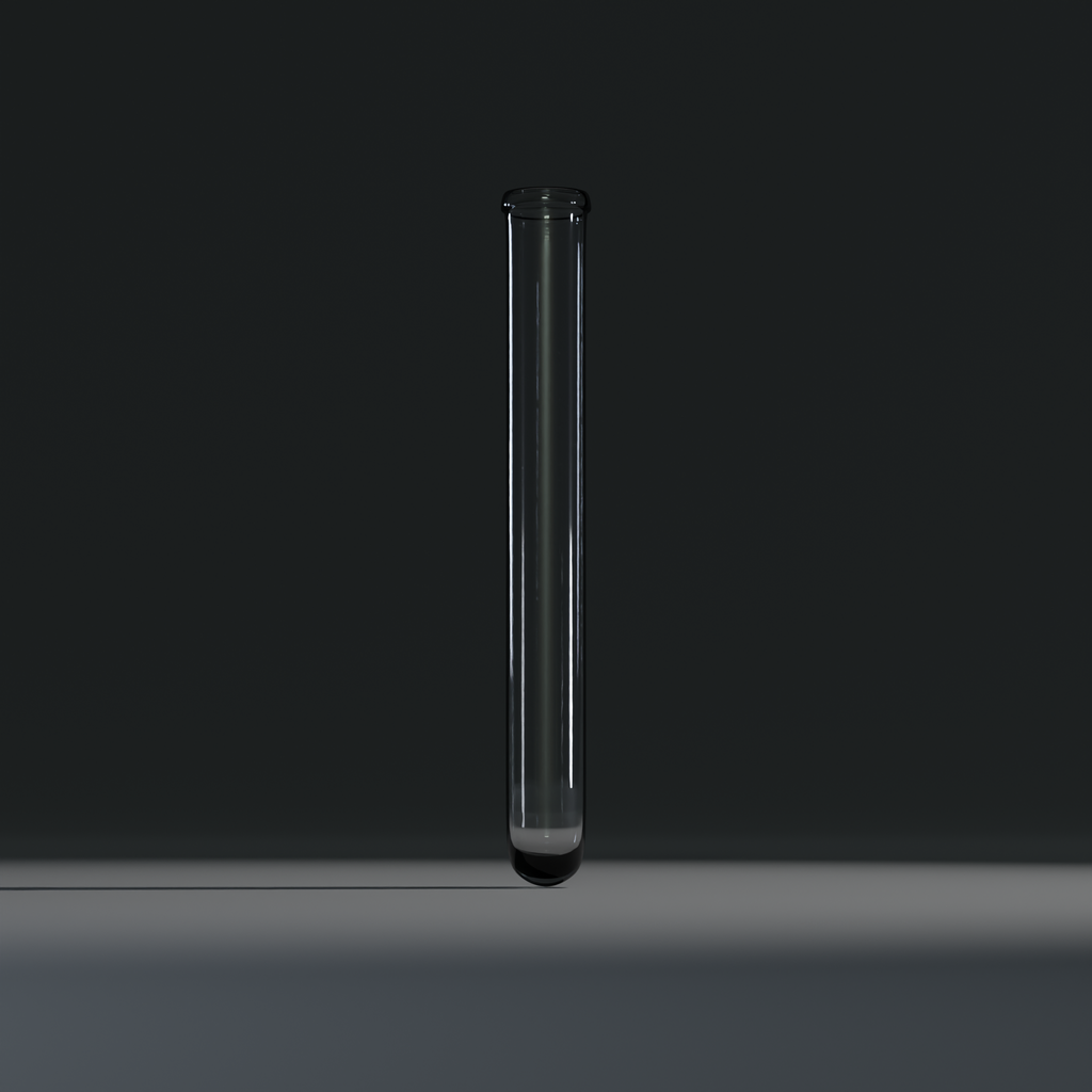 BlenderKit | Download the FREE 1x1x7.5 cm Glass Test Tube model