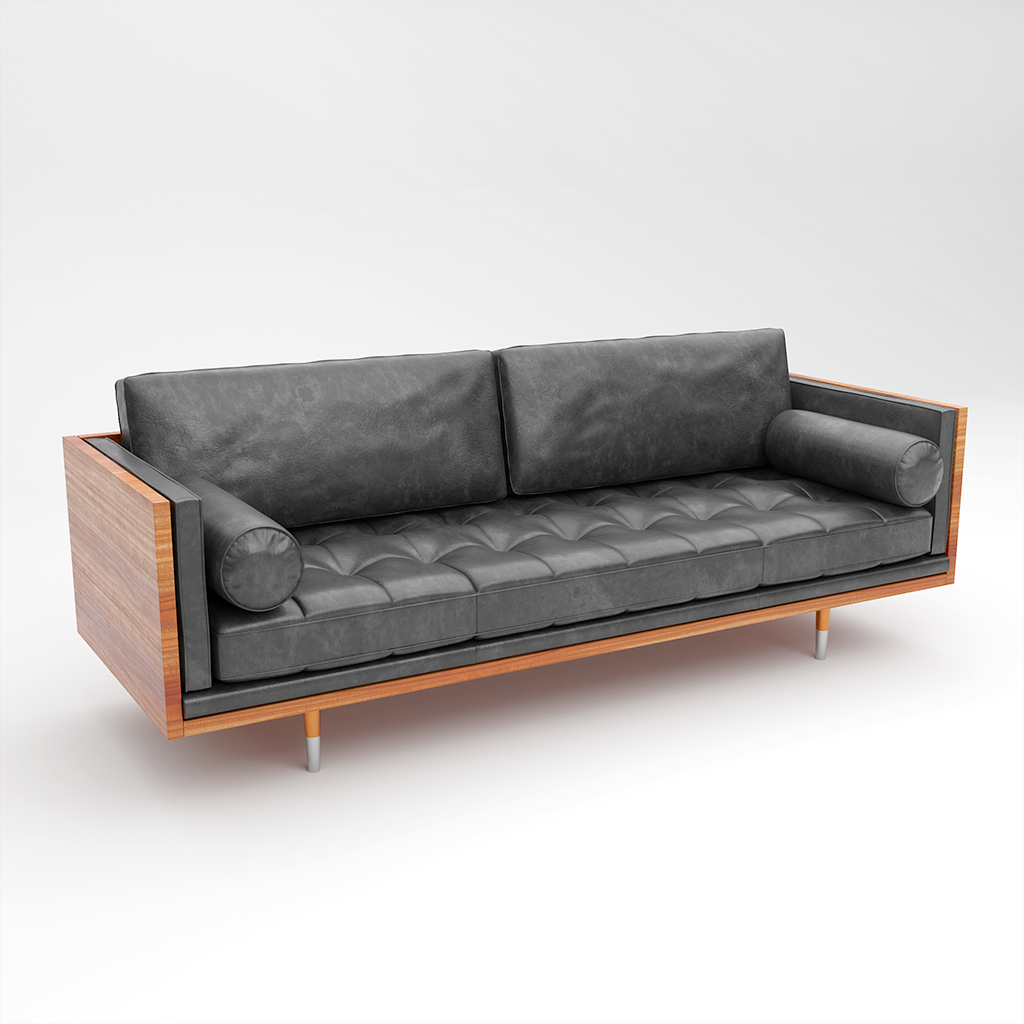Leather Sofa | Sofas models | BlenderKit
