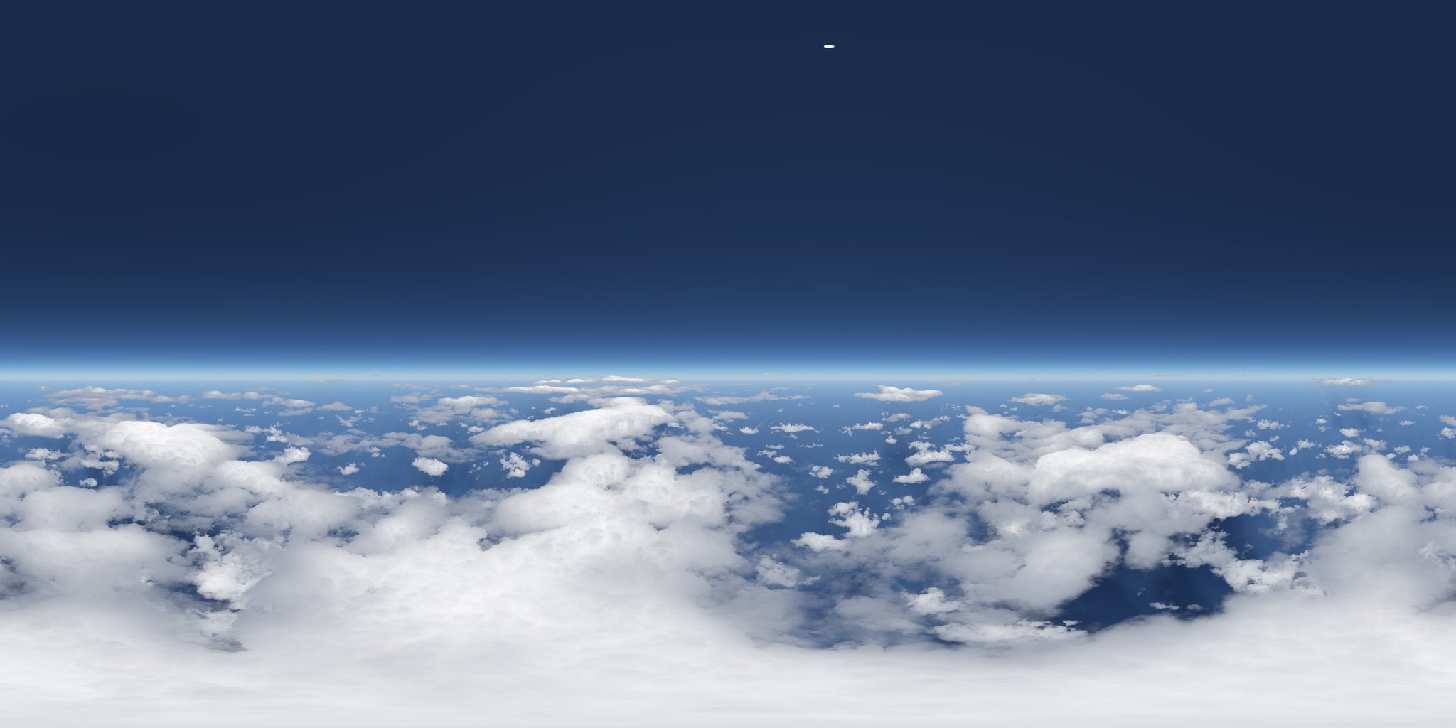 10000 meters high in the sky 2 | FREE Nature HDRis | BlenderKit