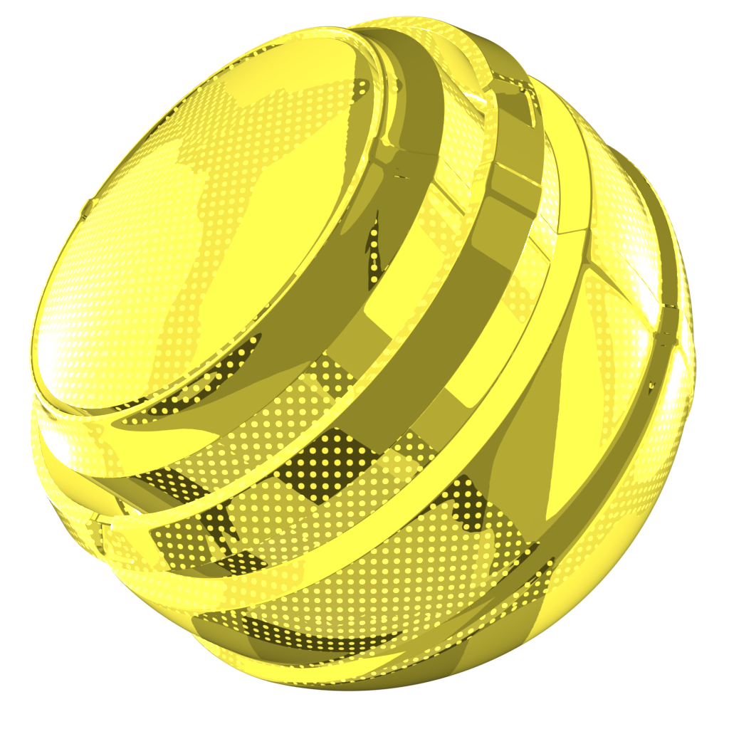 NPR Cartoon (Toon) Dots Pattern | FREE fx materials | BlenderKit