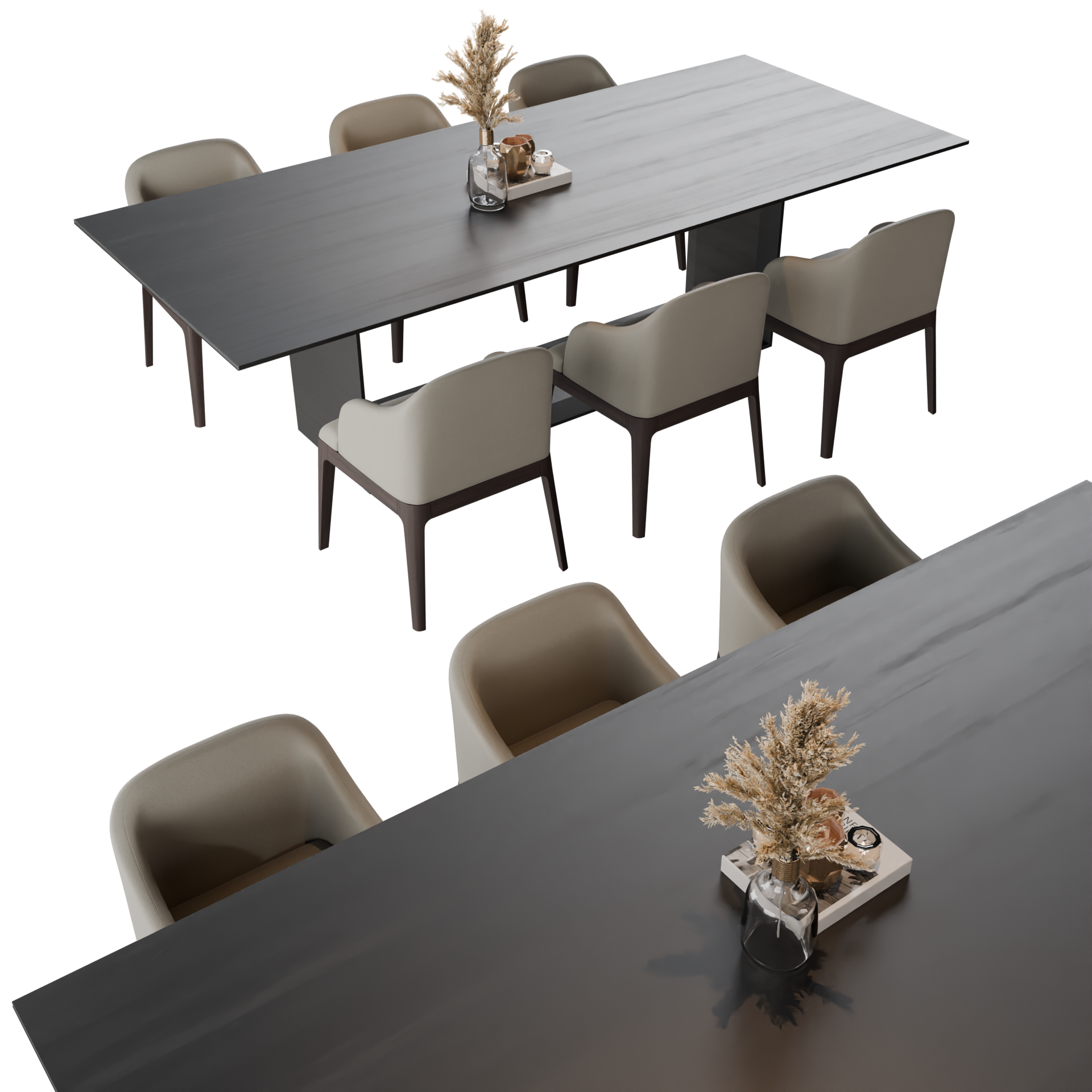 Dining table set | Tables models | BlenderKit
