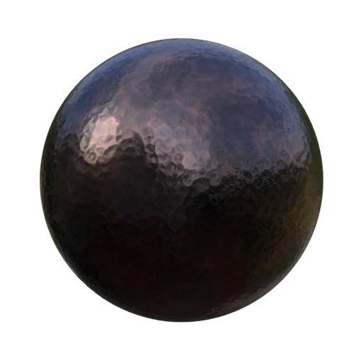 dented metal | FREE metal materials | BlenderKit
