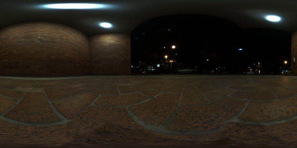 Downtown Night | Urban Elements HDRis | BlenderKit