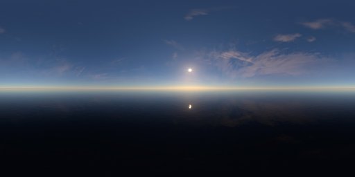 Sea, water, sun, clouds.exr | FREE Water Environments HDRis | BlenderKit