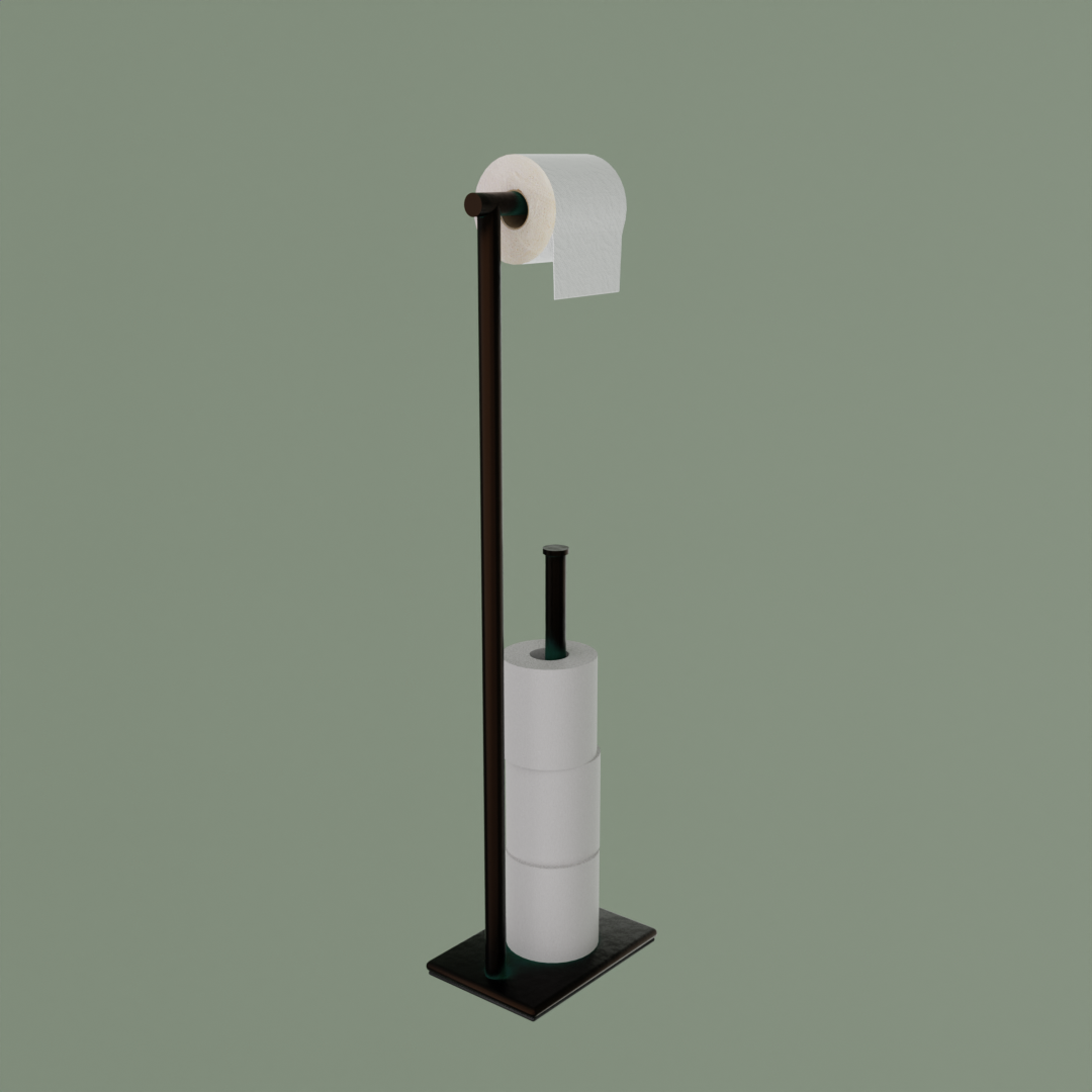 Toilet Paper Stand | FREE Toilets & Bidets models | BlenderKit