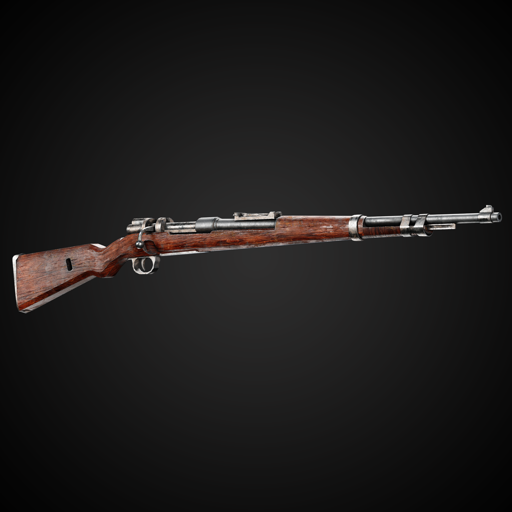 Apocalyptic Game-Ready Guns | Modern Weapons models | BlenderKit