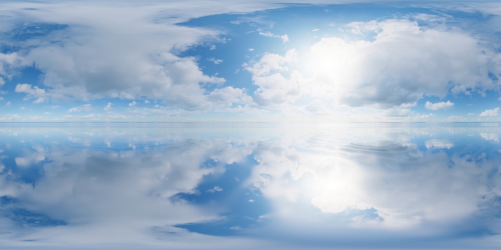Clear Sky Reflection HDRI | Water Environments HDRis | BlenderKit