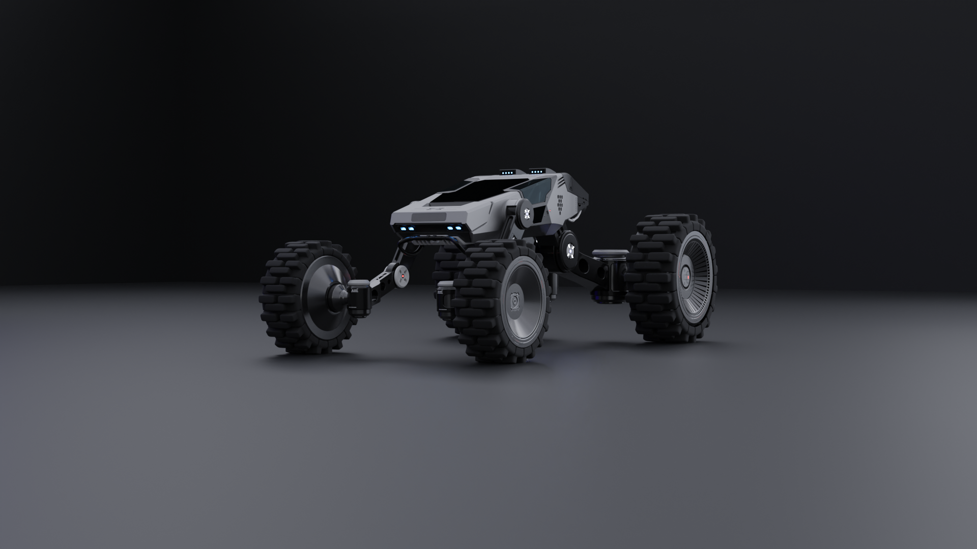 SciFi Rover | Trucks models | BlenderKit